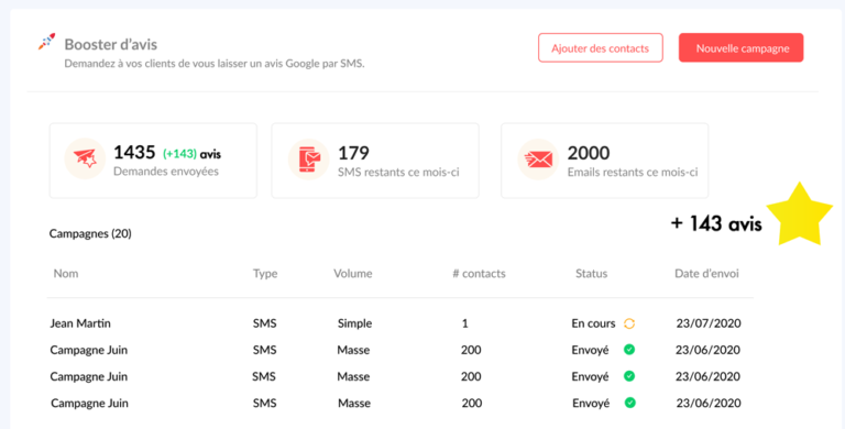 Comment demander à un Client de laisser un Avis sur Internet